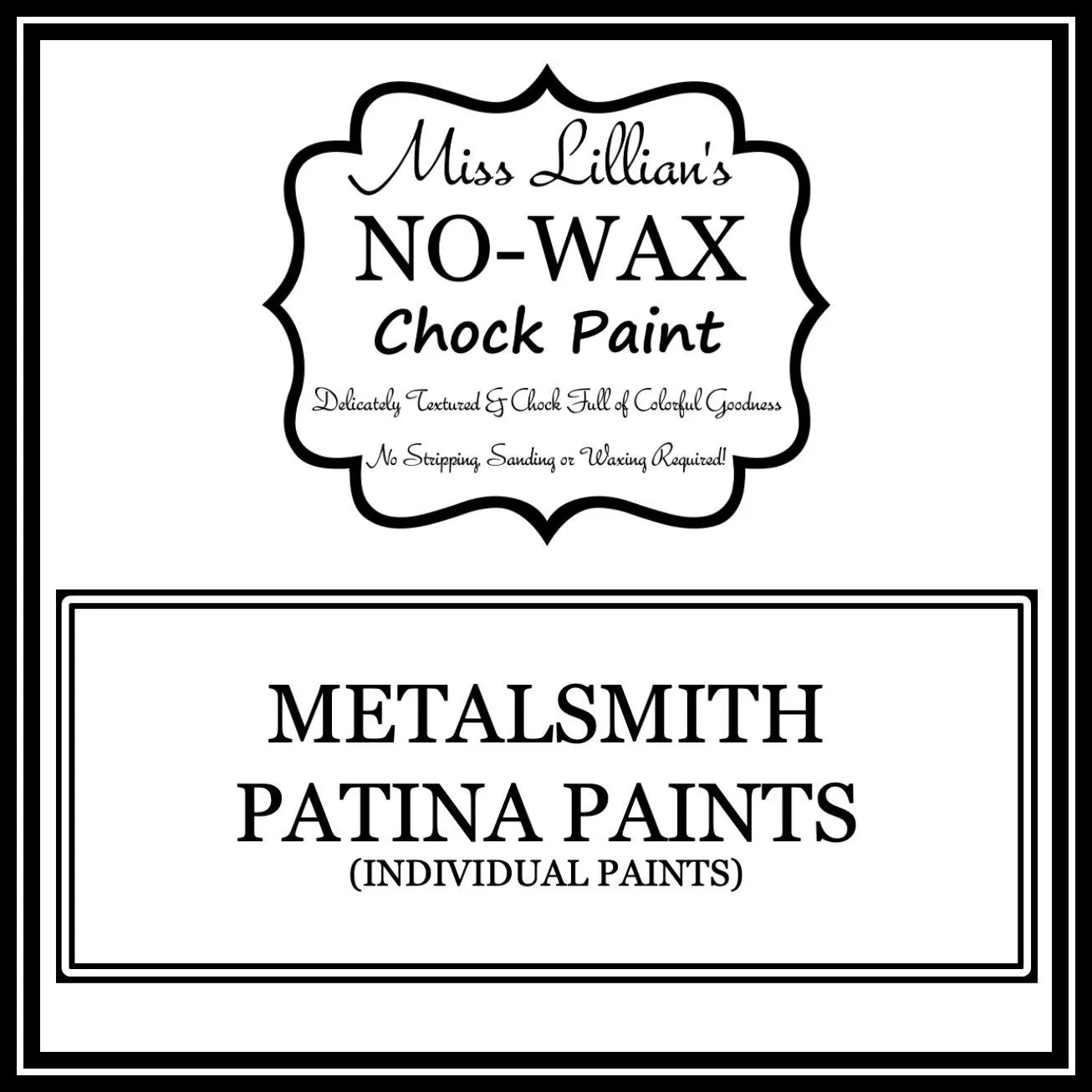 MetalSmith Patina Paint – Miss Lillian’s Paint Company