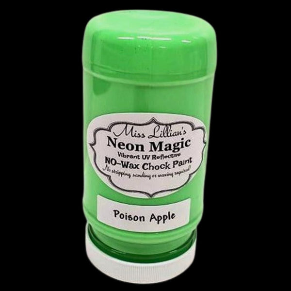 POISON APPLE-NEON No Wax Chock Paint (Bright Green) – Miss Lillian’s ...